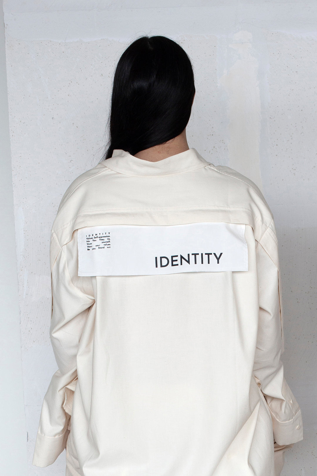 IDENTITY horizontal panel – WHITE CANVAS