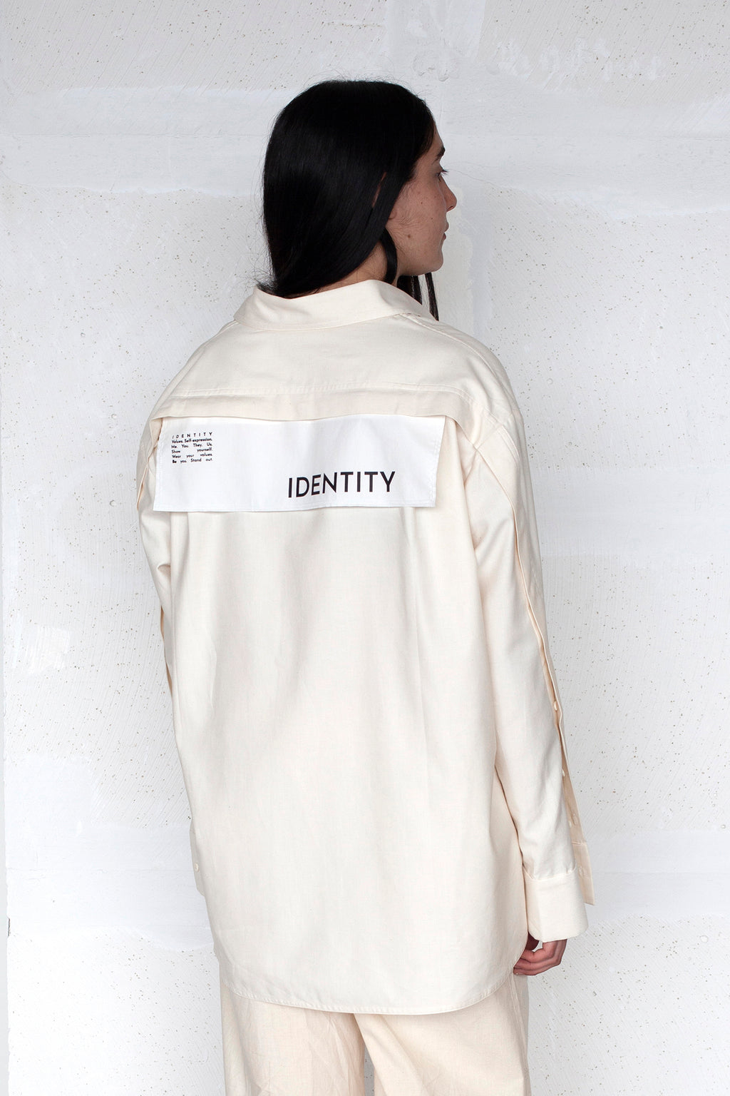 IDENTITY horizontal panel – WHITE CANVAS